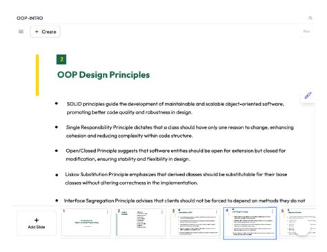 Oop Design Principles Slides Pdf