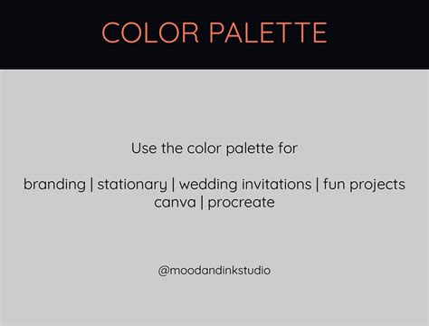 Pastel Brand Color Palette Neutral Colors Elegant Branding Color Hex