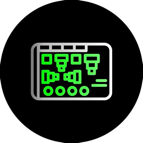 Printer Dual Gradient Circle Icon 39528994 Vector Art At Vecteezy