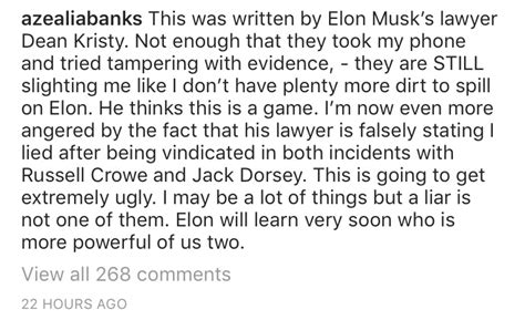 Azealia Banks Calls Out Elon Musk For Attempting To Discredit Her In