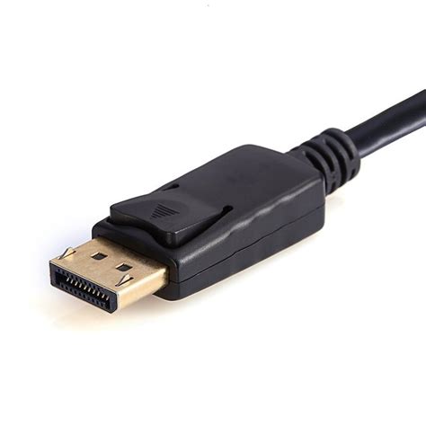 Eriotpy Gold Plated Dp Displayport To Hdmi Hdtv Cable 6 Feet Black N3
