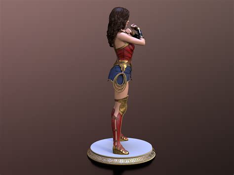 Wonder Woman STL 3D nyomtatási modell
