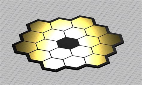 Free 3d File James Webb Mirror 🪞 ・3d Printable Design To Download・cults