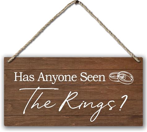 Ring Bearer Signring Signring Bearer Wedding Has Anyone Seen The