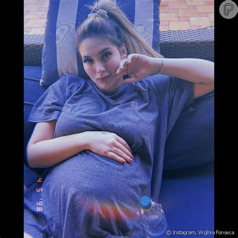 Virgínia Fonseca mostra barriga na semana de gravidez em nova foto Veja Purepeople
