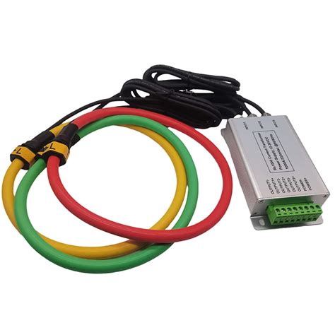 Three Phase Current Sensor 1000a 500mv Rogowski Coil Electric Ppower Energy Meter