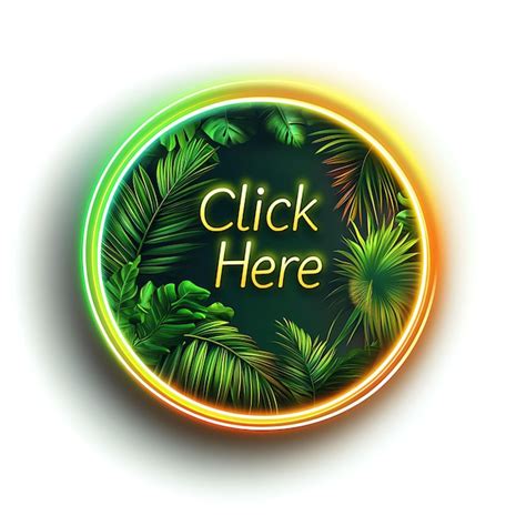 Jungle Tropical Amazon Themed Inside A Rounded Rectangle Wit Website
