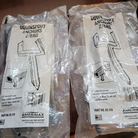 2x3 Downspout Anchors Plaques And Signs Sioux Falls South Dakota
