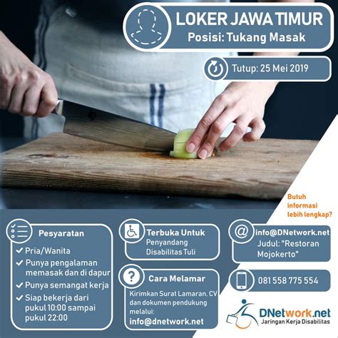 Lowongan Kerja Tukang Masak AtmaGo