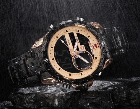 Naviforce Men S Watch NF9120 RG B Watches Prime