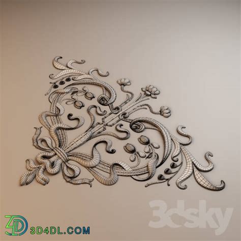 دانلود آبجکت Plaster Ceiling Pattern مرجع دانلود آبجکت، تکسچر و مدل