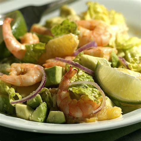 Shrimp Cobb Salad With Dijon Dressing Recipe Healthy Salad Recipes