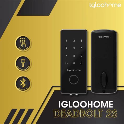 Igloohome Mortise Touch Digital Door Lock Igloohome Singapore