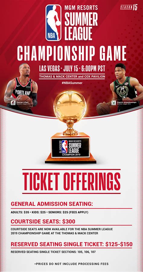 Nba Summer League 2024 Tickets Price Ranna Jessamyn