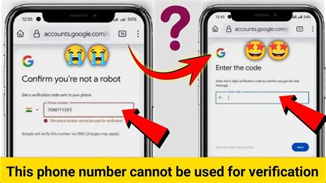 Fix This Phone Number Cannot be Used for Verification | Gmail Number ...