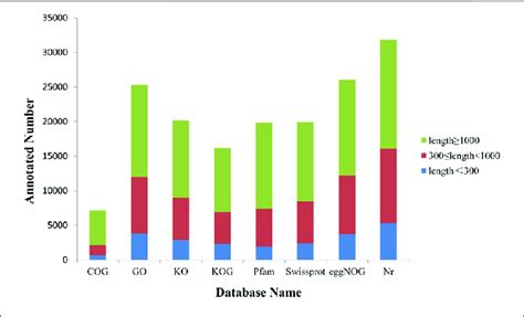 Gene Annotations In Different Databases The X Axis Is The Database Download Scientific