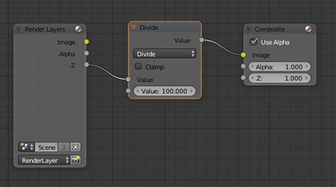Blender Render Depth Map