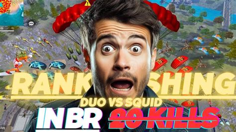 Rank Pushing In Br Duo Vs Squad Thanks For Watching Youtube