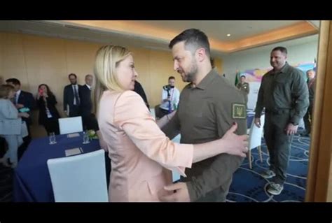 G7 A Hiroshima La Premier Meloni Incontra Il Volodymyr Zelensky