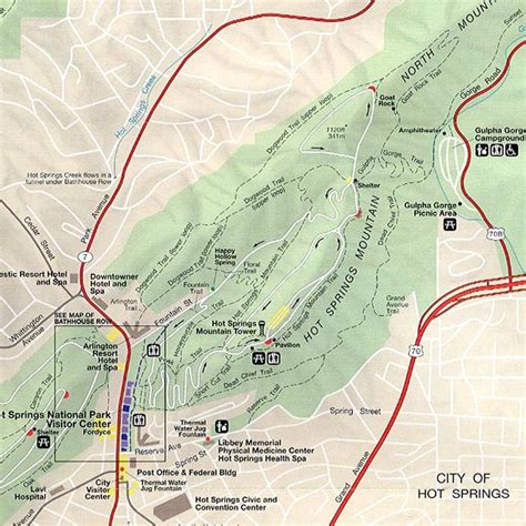 Hot Springs National Park Camping And Hiking Scenic Pathways