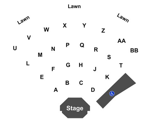 Dell Music Center Seating Chart