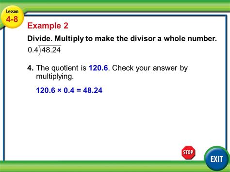 Divisor Example