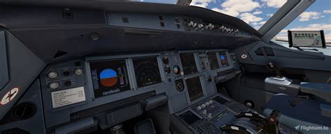 Frontier N318fr Fuselage Cabin 8k For Fenix Simulation A320 Cfm Sl Fictional Airframe For