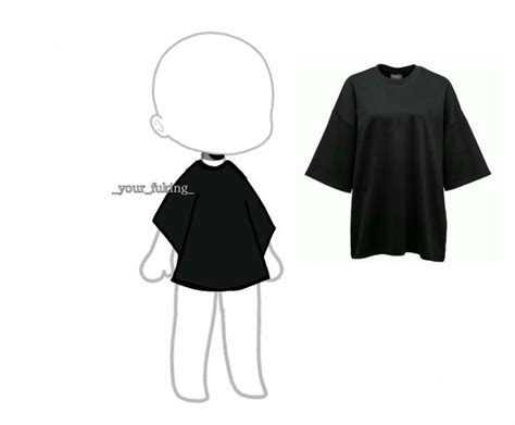 Гача мод Одежда Мода Рисунки