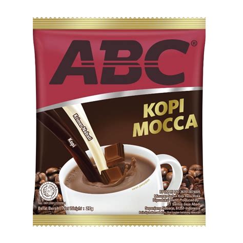 印尼 Abc Kopi Mocca 三合一摩卡咖啡 隨身小包裝10x27g袋 蝦皮購物