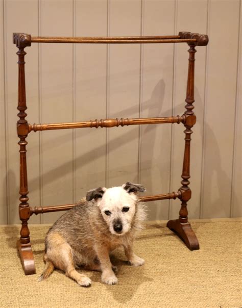 French Oak Towel Rail Antiques Atlas