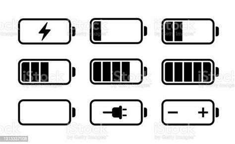 電池圖示設置在白色背景上隔離的向量插圖電池級別指標圖示庫存向量向量圖形及更多做好圖片 做好 電池 充電 Istock