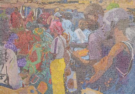 L artiste franco sénégalais Alioune Diagne expose à la Galerie Templon jusqu au mars