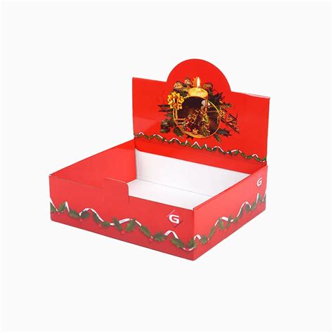 Custom Printed Cardboard Counter Display Packaging Boxes