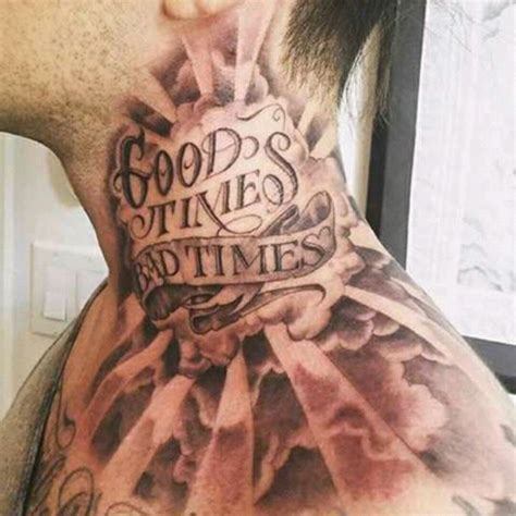 Cartoon Style Lettering Tattoos