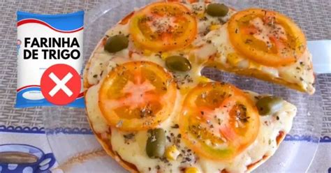 Pizza sem trigo na frigideira aprenda a fazer essa delícia rápida e