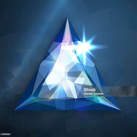 빛나는 초록 푸른 보석 일러스트 레이 션10 Eps 벡터 0명에 대한 스톡 벡터 아트 및 기타 이미지 0명 3차원 형태 결정체 Istock