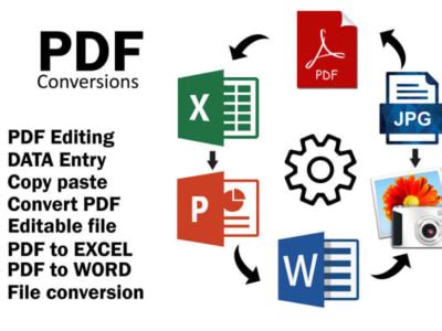 PDF Image Screenshot Non Editable File Converted In Word Excel Within