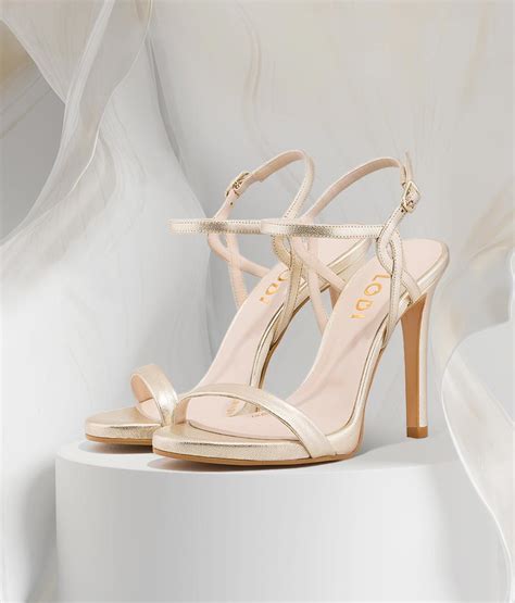 Women´s Slingback Pumpss In Leather With Gold Sparkles Lodi Women´s