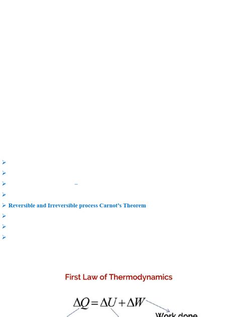 Module 4second Law Of Thermodynamics And Exergy 1 Pdf Heat