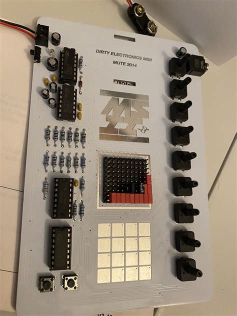 MATRIXSYNTH Mute Records Dirty Electronics MUTE SYNTH II W Original Box Materials