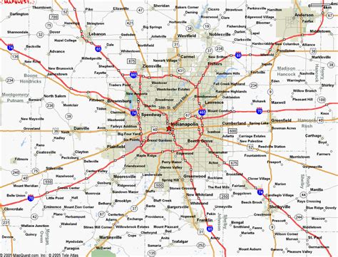 Printable Map Of Indianapolis Printable Word Searches