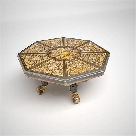 Classical Table 3d Model Cgtrader