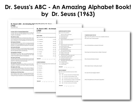Dr Seusss Abc An Amazing Alphabet Book By Dr Seuss 1963 Made By Teachers