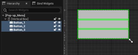 Using Menu Anchors In UMG For Unreal Engine