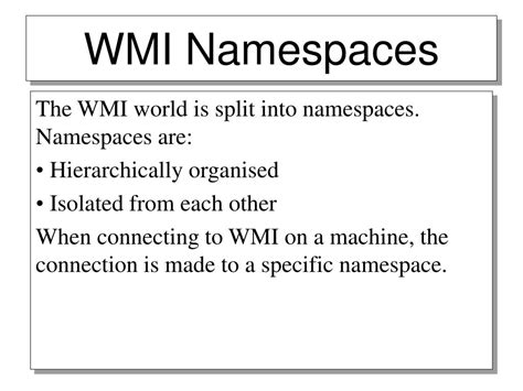 Ppt Wmi Scripting Powerpoint Presentation Free Download Id 576984