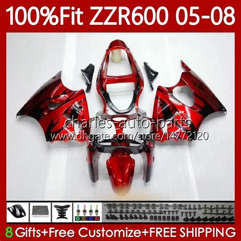 Oem Bodywork Emergency Kit For Kawasaki Ninja Zzr 600 600cc 05 08 100