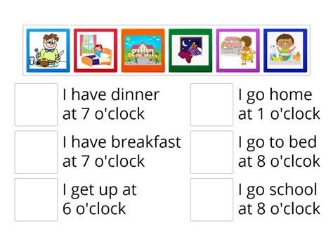 My Daily Routine Match Up