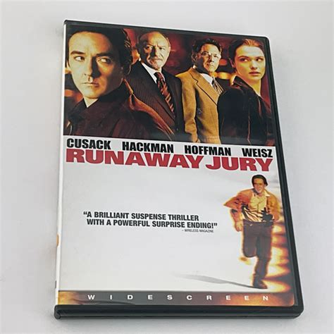 Runaway Jury Dvd 2004 Widescreen Cusack Hackman Hoffman Ntsc