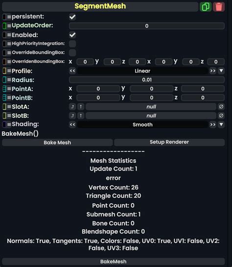 Component SegmentMesh Resonite Wiki