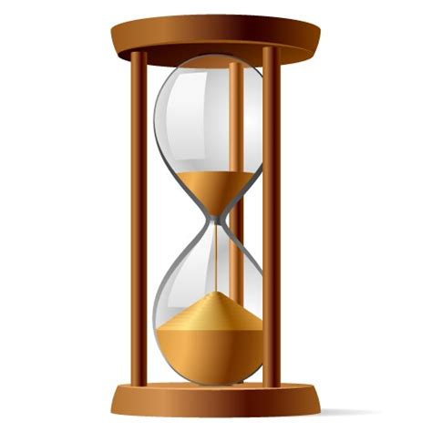 Antique Sand Hourglass Royalty Free Vector Image